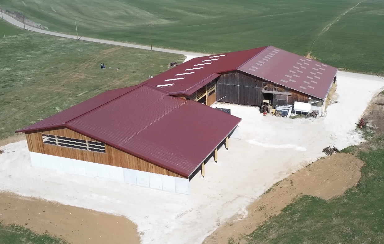 BATIMENT AGRICOLE - EG Constructions & Ancey Constructions